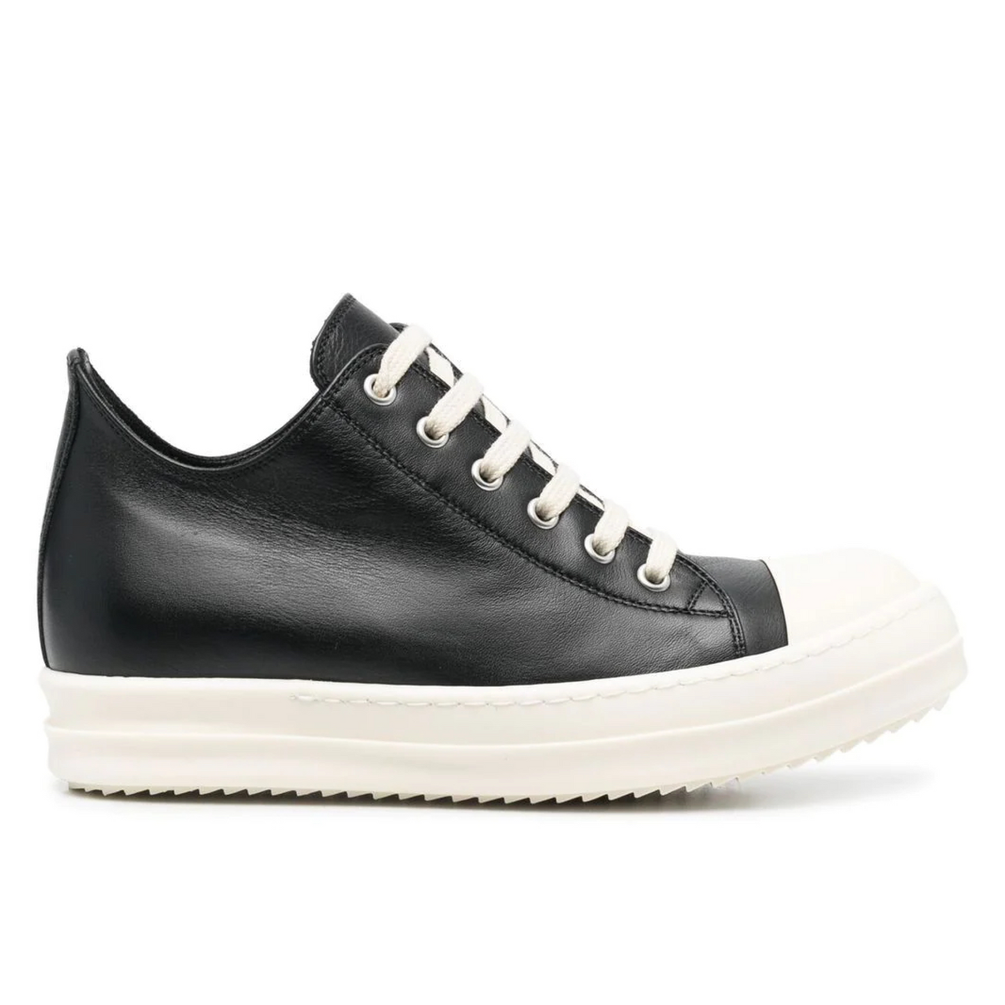 Rick Owens Ramones Low Top Leather Black [RAFFLE] – dripoholics